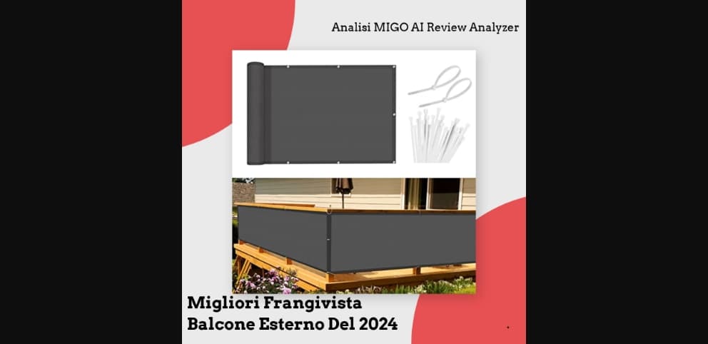 i 5 Migliori Frangivista Balcone Alto Del 2024 - iMigliore.com
